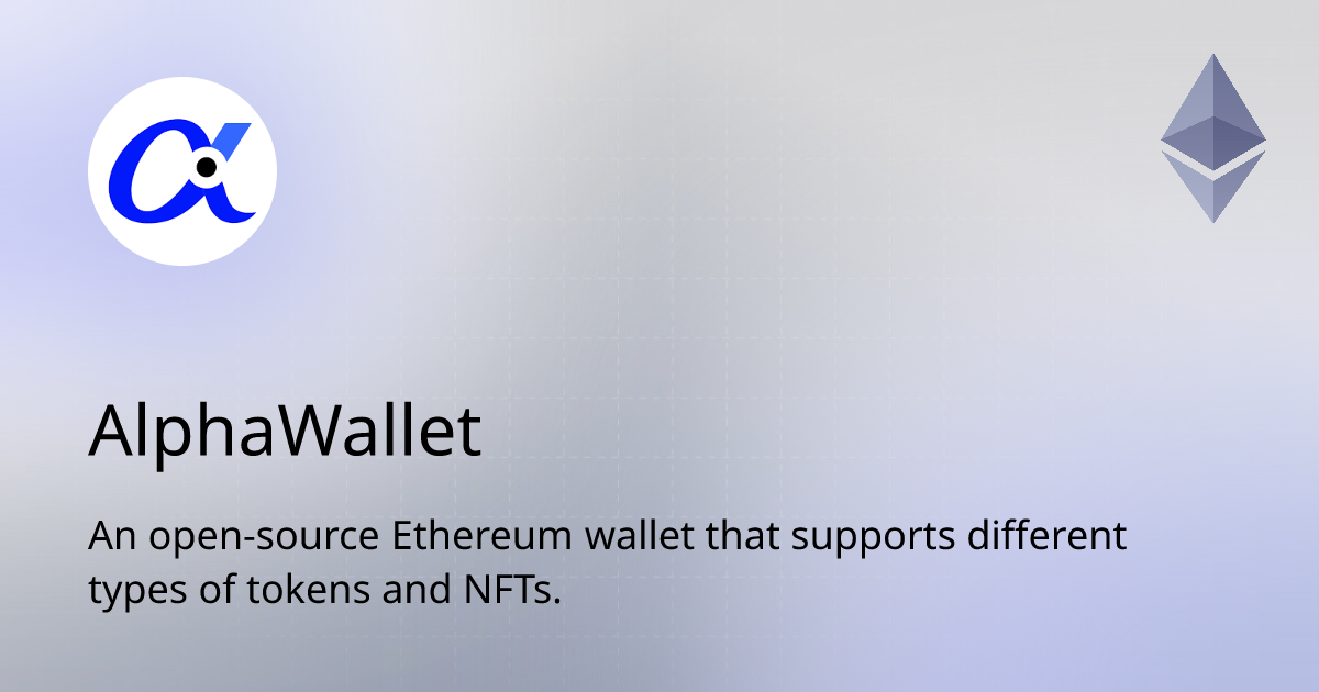 AlphaWallet: Overview, Reviews, Related Apps & FAQs
