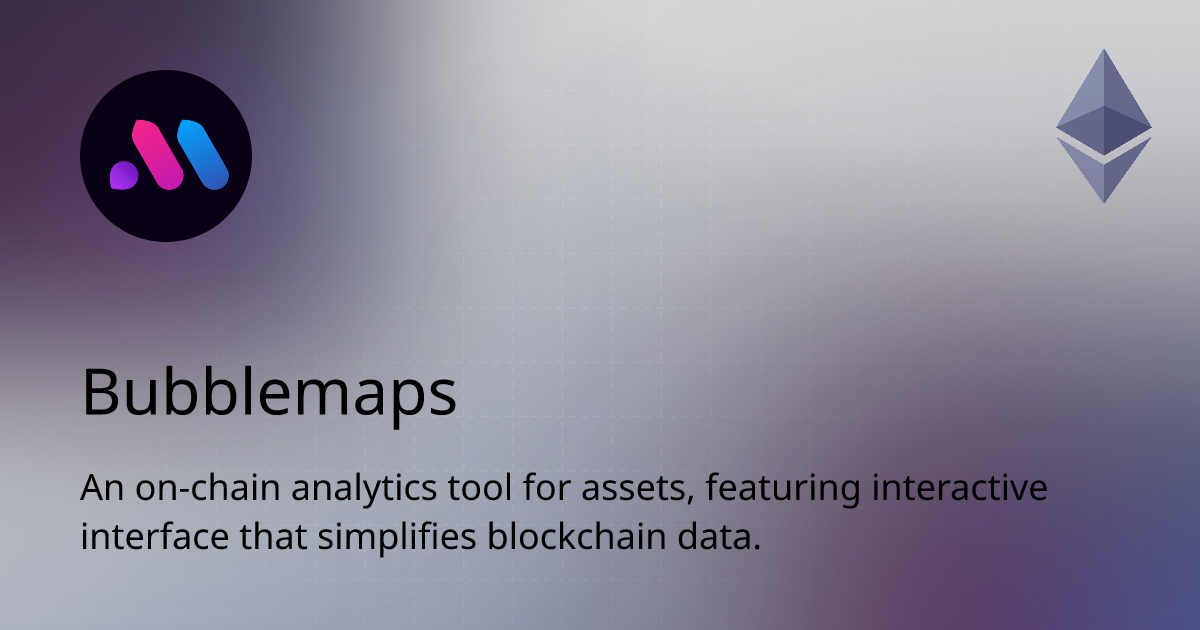Bubblemaps: Overview, Reviews, Related Apps & FAQs
