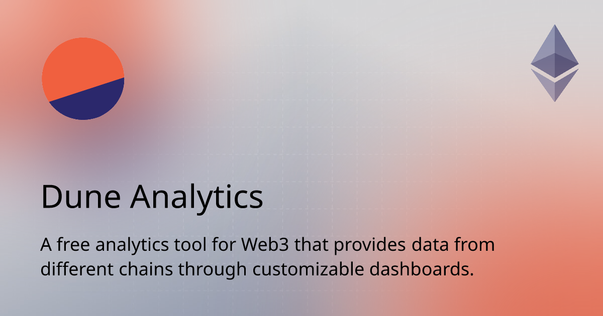 Dune Analytics: Overview, Reviews, Related Apps & FAQs