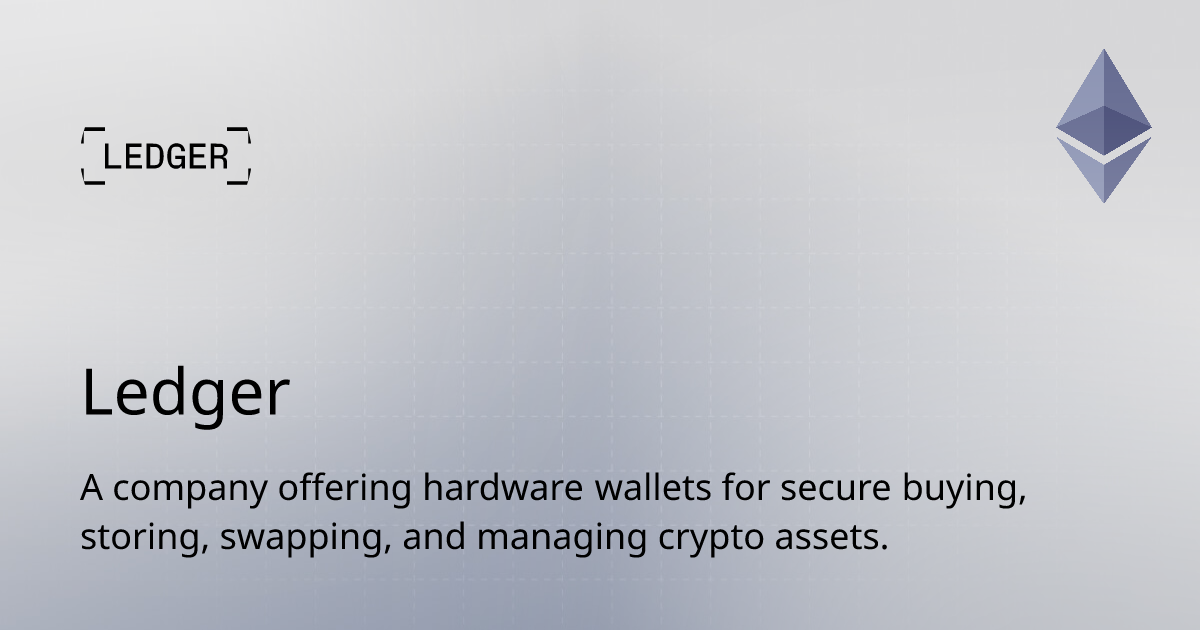 Ledger: Overview, Reviews, Related Apps & FAQs