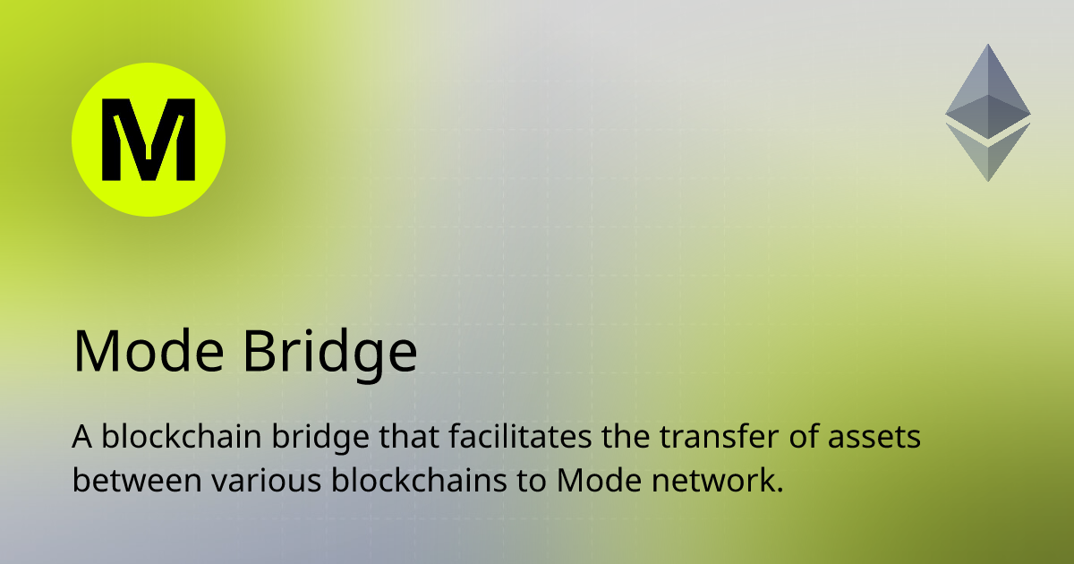 Mode Bridge: Overview, Reviews, Related Apps & FAQs