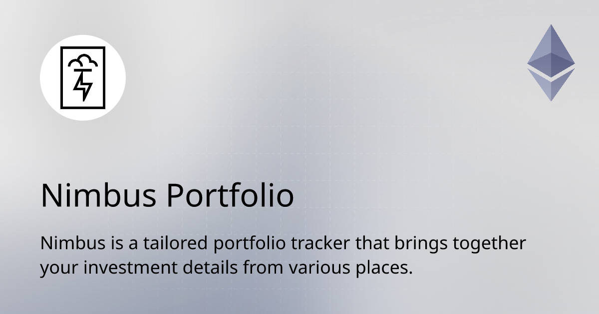Nimbus Portfolio: Overview, Reviews, Related Apps & FAQs