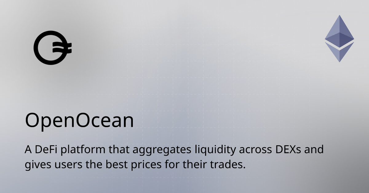 OpenOcean: Overview, Reviews, Related Apps & FAQs