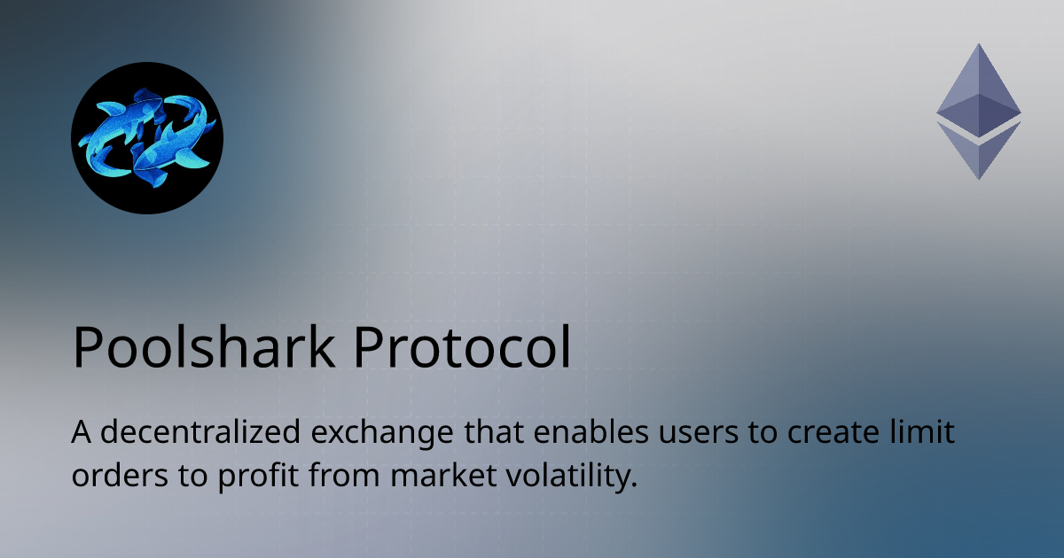 Poolshark Protocol: Overview, Reviews, Related Apps & FAQs