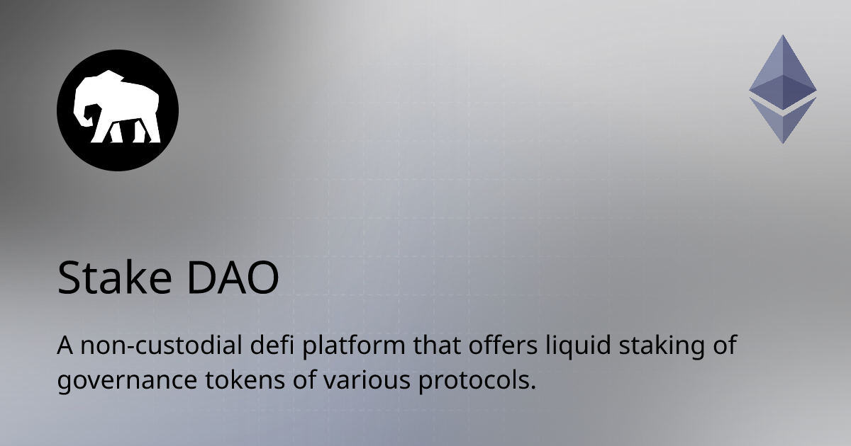 Stake DAO: Overview, Reviews, Related Apps & FAQs