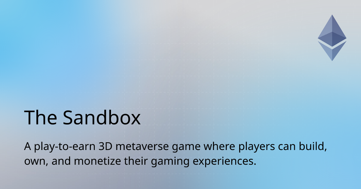 The Sandbox: Overview, Reviews, Related Apps & FAQs